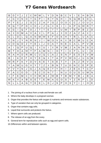 Y7 Genes Revision pack 2020 - Based on AQA KS3 Science Programme of ...