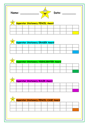 Classroom Management - Reward System | Teaching Resources