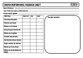 Drama Starter Kit (printables, worksheets, powerpoint) | Teaching Resources