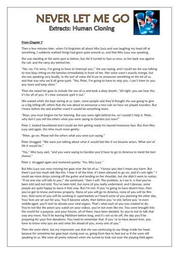 Never Let Me Go - The Human Cloning Debate! | Teaching Resources