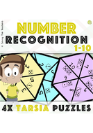 Tarsia Puzzle Activity: Number Recognition - Counting from 1 - 10 ...