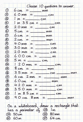 Assorted year 3 measures worksheets | Teaching Resources