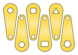 Number fans and also numicon, dice, 2D shapes 3D shapes, coins and ...