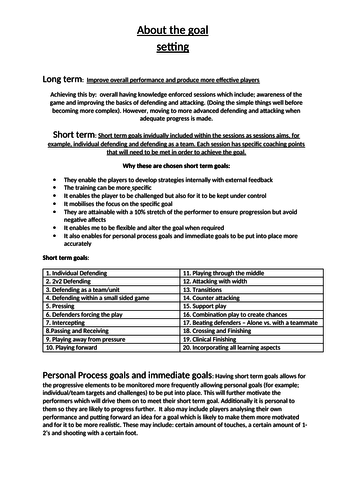 20 FA Football Session Plans | Teaching Resources
