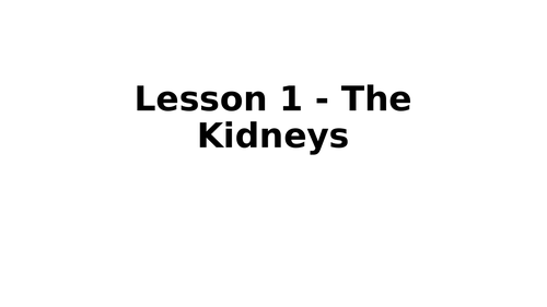 A LEVEL BIOLOGY - THE KIDNEYS SCHEME OF WORK AND EXAM QUESTIONS ...