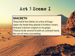 Macbeth Key Quote Posters by Lead_Practitioner - Teaching Resources - Tes