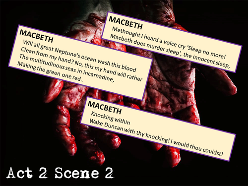 Macbeth Key Quote Posters | Teaching Resources