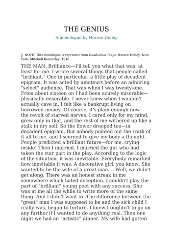 Movie Monologues | Teaching Resources