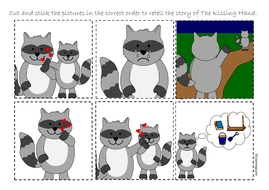 THE KISSING HAND first day at school activities and sequencing pictures ...
