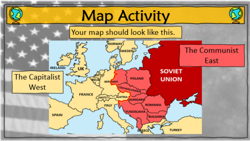 Soviet Satellite States & Churchill Iron Curtain - Cold War - GCSE ...