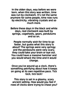 Clockwork - Preface & Blurb | Teaching Resources