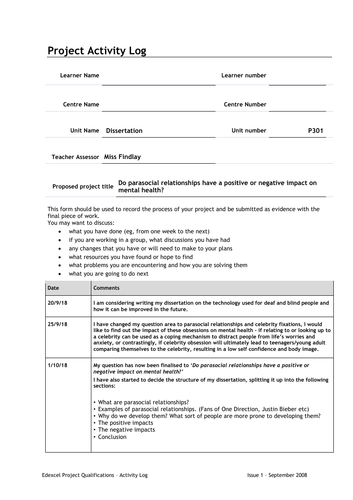 L3 Extended Project Qualification (EPQ) - whole course | Teaching Resources