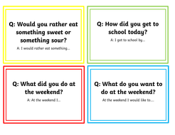 Circle time questions | Teaching Resources