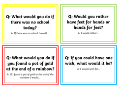 Circle time questions | Teaching Resources
