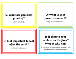 Circle time questions | Teaching Resources
