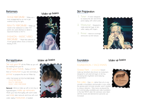 MAKEUP | Introduction to Products | Teaching Resources