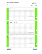 Year 5 Arithmetic Test | Teaching Resources