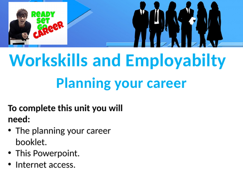 Employability Skills: Planning your career | Teaching Resources