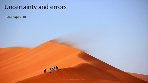 IB Topic 1 Measurements and uncertainties | Teaching Resources