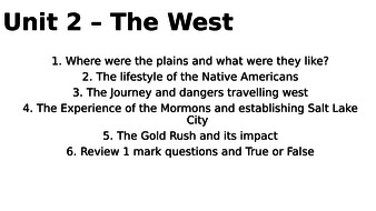 OCR SHP Making of America Revision Booklets Units 1 -5 | Teaching Resources