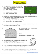 Mixed Area, Compound Areas and Problems - With Answers | Teaching Resources