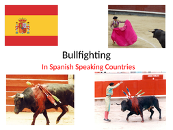 Bullfighting Presentation Leading To A Class Discussion | Teaching ...