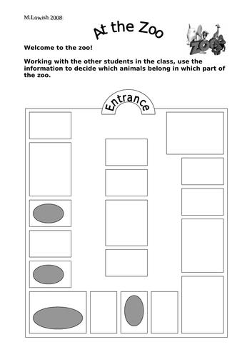 At the Zoo | Teaching Resources