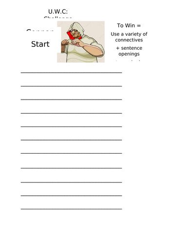 Stage 2: Ultimate Writing Championship - Men's Division - Connectives ...