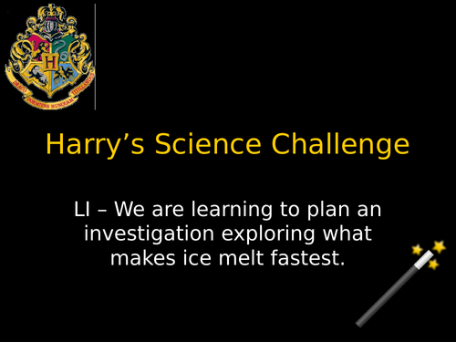 Changing States, Harry Potter Theme - Harry's Science Challenge (KS2 ...
