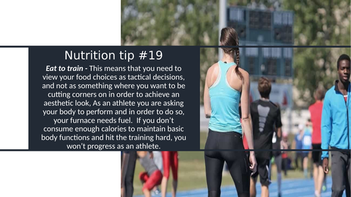 BTEC Sport & Exercise Science Unit 13 Nutrition for Sport & Exercise ...