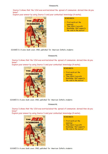 The Domino Theory, AQA 8145, Conflict and tension in Asia | Teaching ...