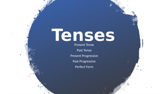 KS2 ENGLISH /EAL: SPAG: TENSES -Presentation & worksheets. Present ...
