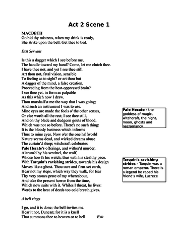 Macbeth Scheme of Work GCSE | Teaching Resources