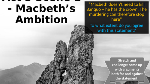 Macbeth Scheme of Work GCSE | Teaching Resources