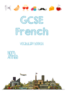AQA GCSE French vocab booklet | Teaching Resources