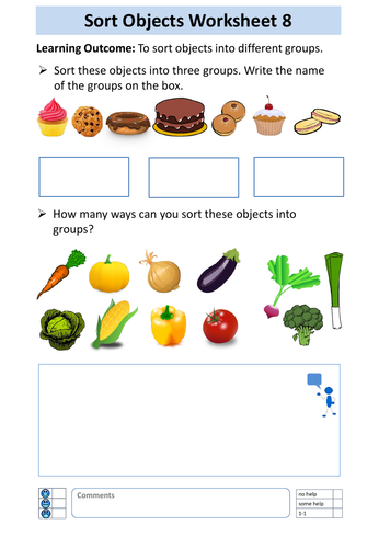Sort Objects - Year 1 - White Rose Maths | Teaching Resources