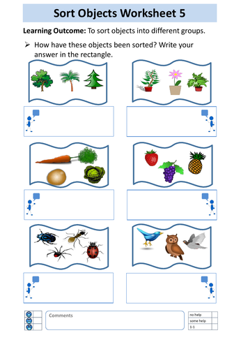 Sort Objects - Year 1 - White Rose Maths | Teaching Resources