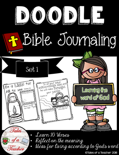 Doodle Bible Journaling Set 1 | Teaching Resources