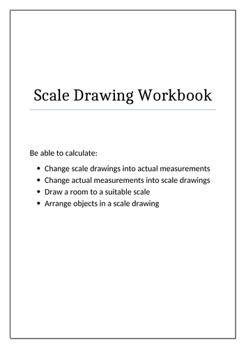 The Ultimate Scale Drawing Experience: PowerPoint and Workbook Combo ...