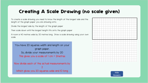 The Ultimate Scale Drawing Experience: PowerPoint and Workbook Combo ...