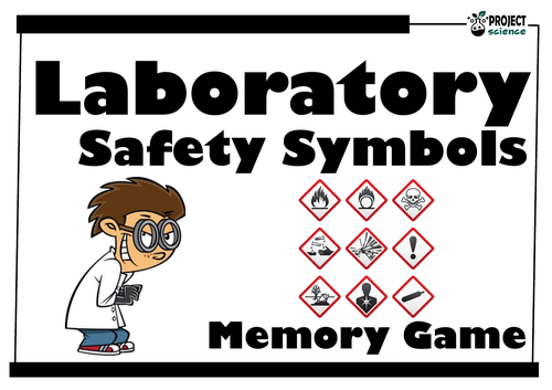 Laboratory Safety Symbols Memory Game | Teaching Resources