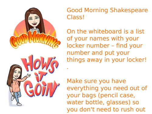 Back to school Bitmoji IWB slides (and new ppt slides added) | Teaching ...