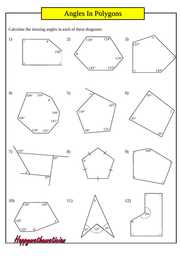 All About Angles Up To GCSE Grade 5 - With Answers | Teaching Resources