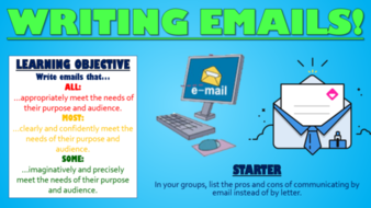 Writing Emails! | Teaching Resources