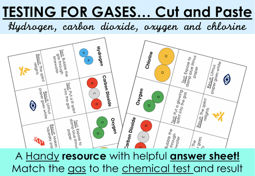 Gas Tests | Teaching Resources