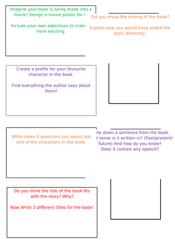 Guided Reading Question Cards | Teaching Resources