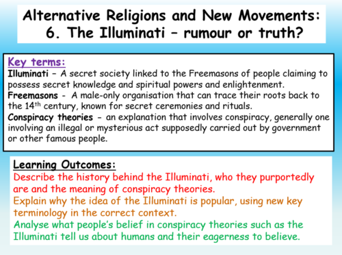 Conspiracy Theories | Teaching Resources