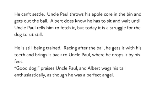 Learn Words Ending in le and el: Read the Story 'Walking The Dogs ...