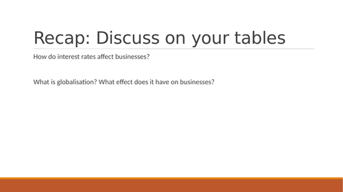 AQA Business Studies unit 2 - Influences on Business | Teaching Resources AQA Business Studies unit 2 - Influences on Business | Teaching Resources
