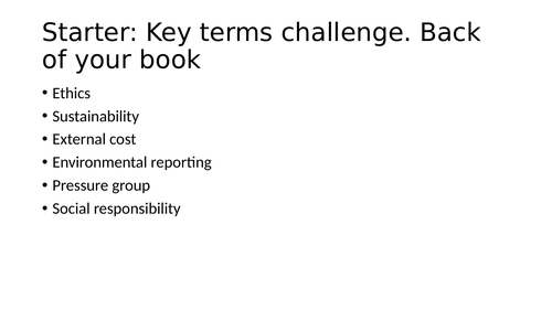 AQA Business Studies unit 2 - Influences on Business | Teaching Resources AQA Business Studies unit 2 - Influences on Business | Teaching Resources
